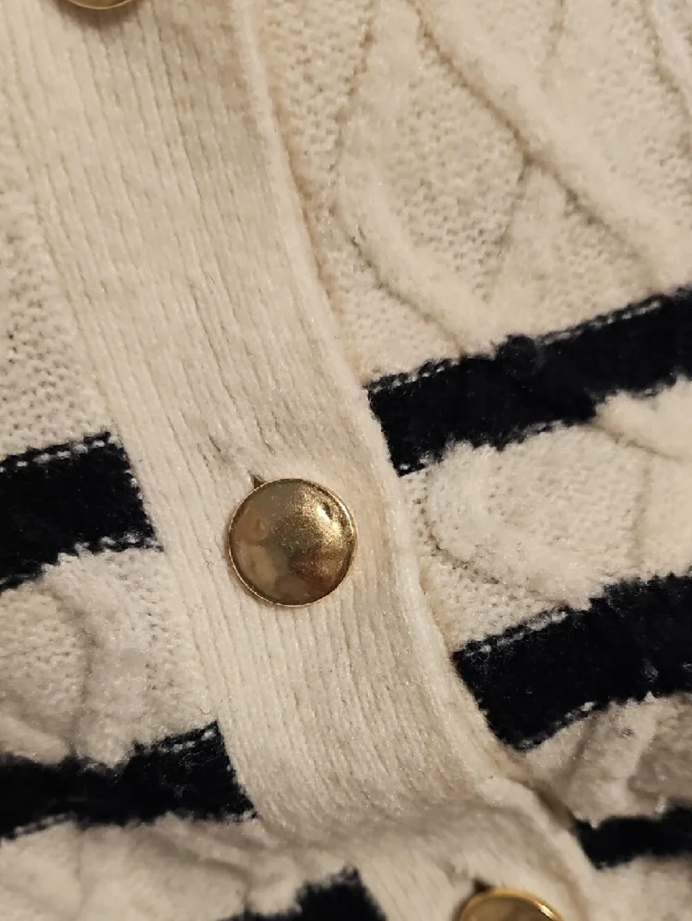 Universal Thread | Sweaters | Universal Thread Cream And Black Striped ...